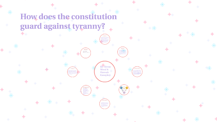 How does the constitution guard against tyranny? by Hannah Kanapkey on ...