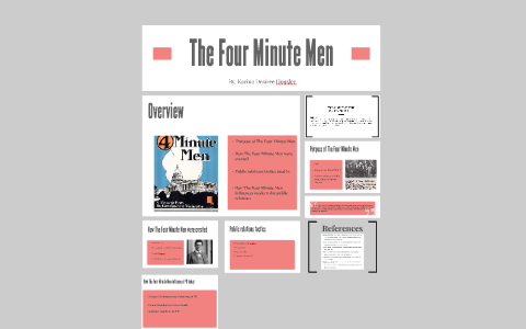 The Four Minute Men by Karina Housley on Prezi