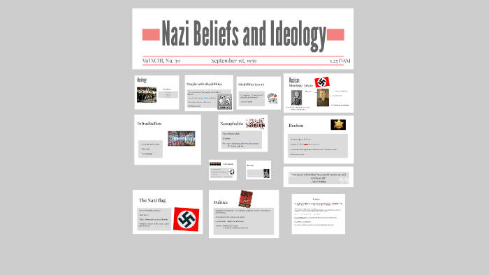 Nazi beliefs and ideology by Emmy Champagne on Prezi