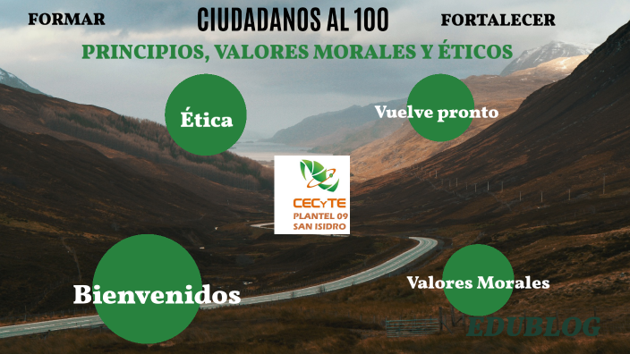 Principios, valores morales y éticos by SALVADOR SANJUAN RUIZ on Prezi