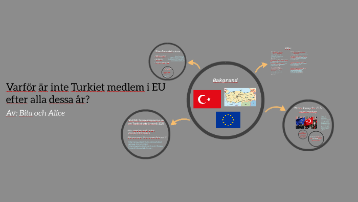 Varför är inte Turkiet medlem i EU efter alla dessa år? by Alice ...