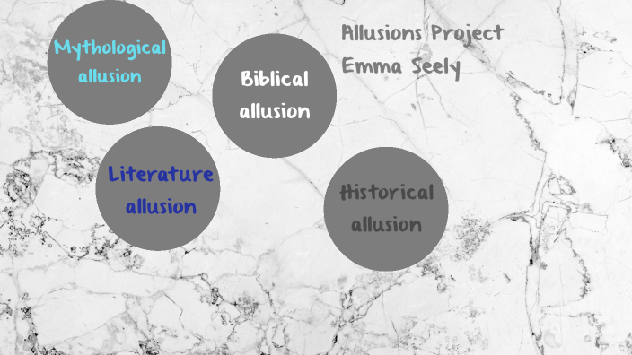Allusion project by Emma Seely on Prezi