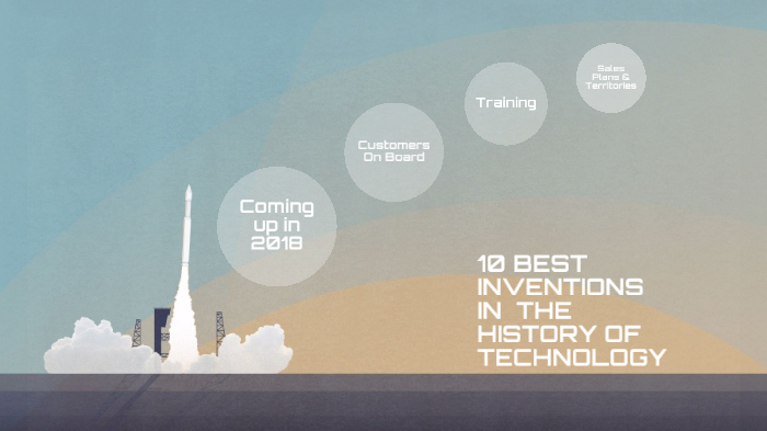 10 BEST INVENTIONS OF THE HISTORY OF TECHNOLOGY by leonor abril on Prezi