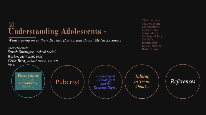 Understanding Adolescents by Sarah Swanger on Prezi