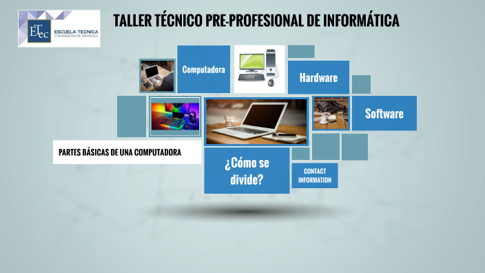 PARTES BÁSICAS DE UNA COMPUTADORA: HARDWARE Y SOFTWARE by Patricia ...