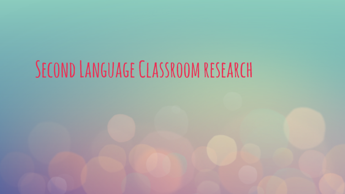 Why conduct classroom research? by Jennifer Monje