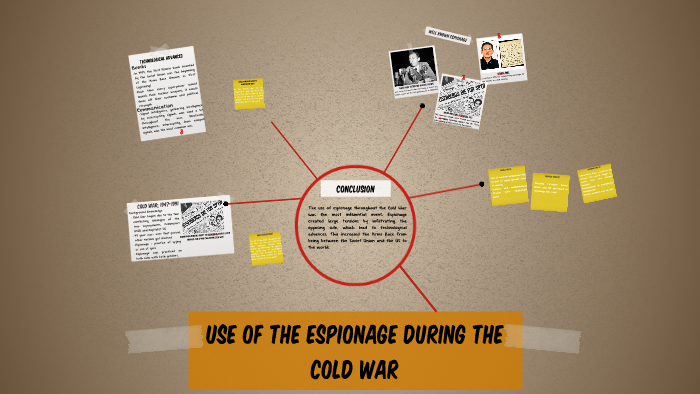 Use of the Espionage During the Cold War by Delaney Boice on Prezi