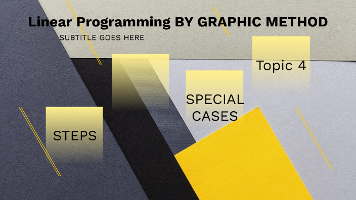 Linear Programming by Macriz Tabuloc on Prezi