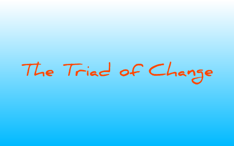 Triad of Change by McKenzie Holder