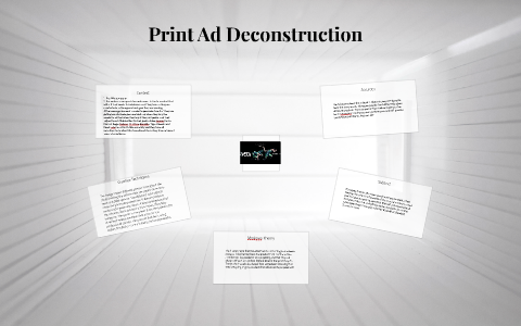 Print Ad Deconstruction by Owen Shirley on Prezi