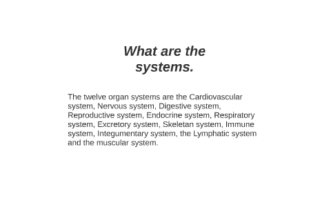 What happens when s system fails.(muscular system) by chloe o on Prezi