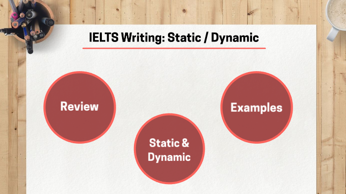 E IELTS Task 1 Static / Dynamic by Alain Wenham on Prezi