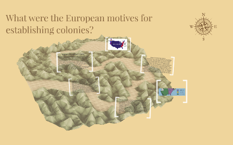 What were the European motives for establishing colonies? by Fifth ...