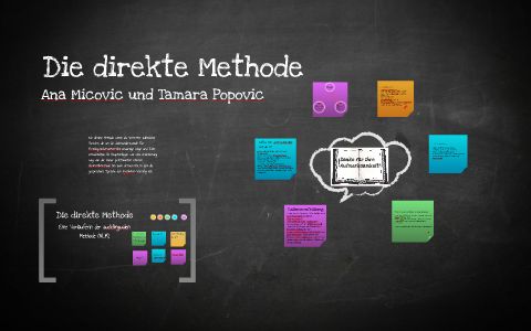 Die Direkte Methode by Tamara Popovic on Prezi