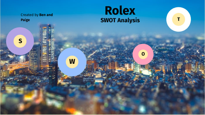 SWOT Analysis of Rolex by Paige Broadhurst on Prezi