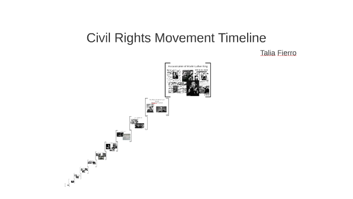 Civil Rights Movement Timeline by Talia F on Prezi