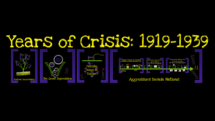 Years Of Crisis (Age of Anxiety): 1919-1939 by Kristin Palomares on Prezi