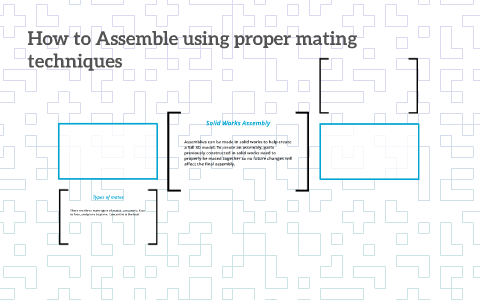 How to Assemble using proper mating techniques by Emil Johnson on Prezi