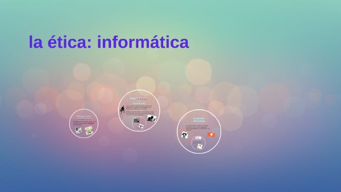 la ética: informatica by