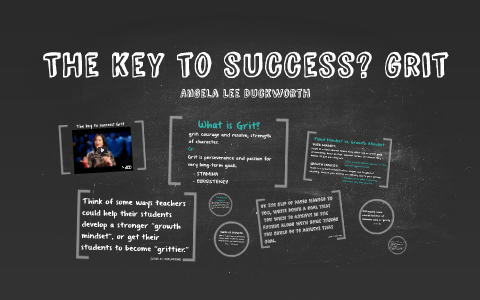 The key to success? Grit by Kara Cochran on Prezi