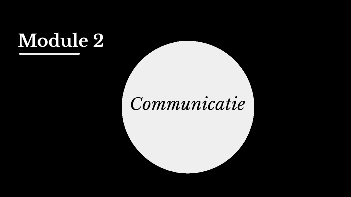 Communicatie by Arjan Dijkstra on Prezi
