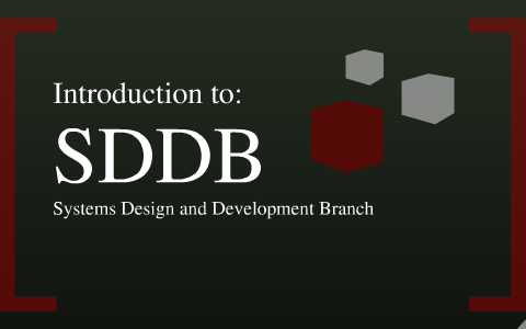 SDDB Overview by Andrew Y on Prezi