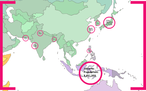 Top ten most populated cities in Asia. by Daniel Eastwood on Prezi