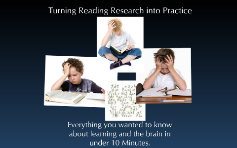 Turning Research into Practice: Everything you wanted to know about ...
