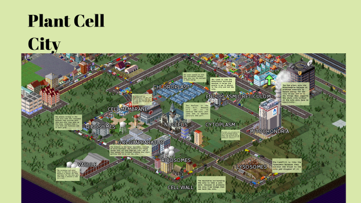 Cell City (Plant Cell) by Carl Unabia on Prezi