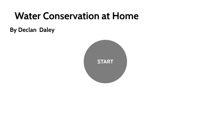 Water Conservation at Home by Declan Daley on Prezi