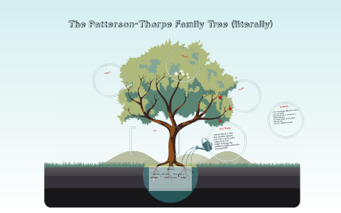 The Patterson-Thorpe Family Tree (literally) by Gillian Thorpe on Prezi
