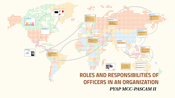 ROLES AND RESPONSIBILITIES OF OFFICERS by Sean Lhexter Brolagda on Prezi