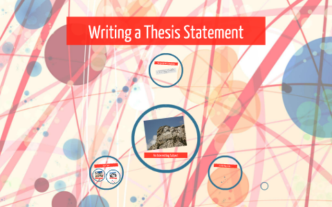 Thesis Statements for Middle Schoolers by Becky De Boer on Prezi