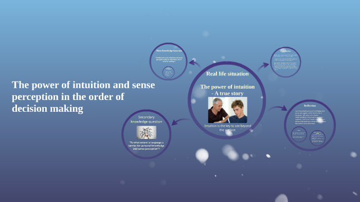 Intuition and sense perception instead of language by Maria Johnsen on ...