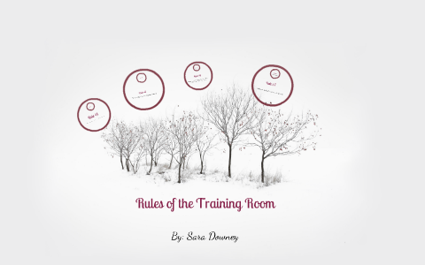 Rules of the Training Room by Sara Downey on Prezi