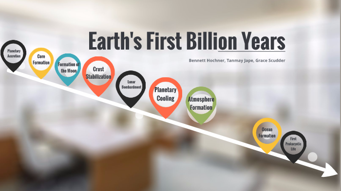 First Billion Years of Earth - Bennett Hochner, Tanmay Jape, Grace ...