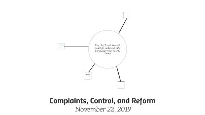 Complaints, Control, and Reform by on Prezi