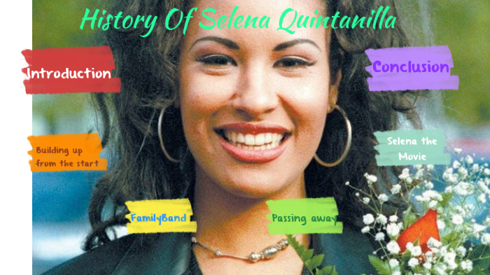 History of Selena Quintanilla by Isla Francisco on Prezi