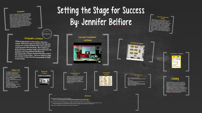Setting the Stage for Success by MikeandJenn Belfiore on Prezi