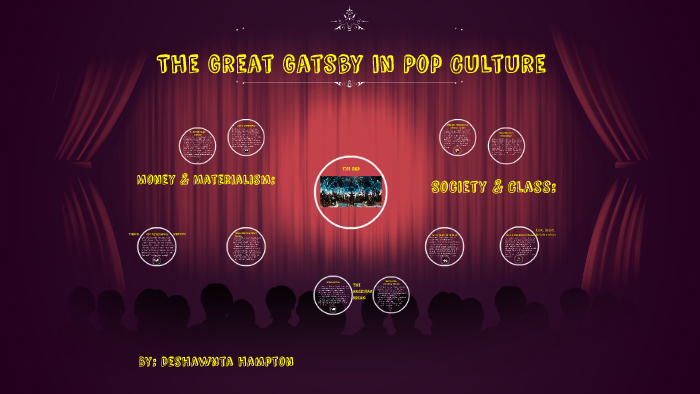 The Great Gatsby in Pop Culture by Deshawnta Hampton on Prezi