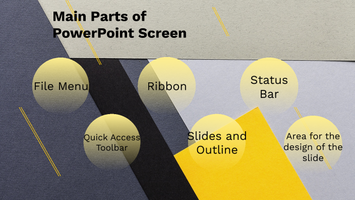 Main Parts of the Power Point Screen by Emily Cano on Prezi