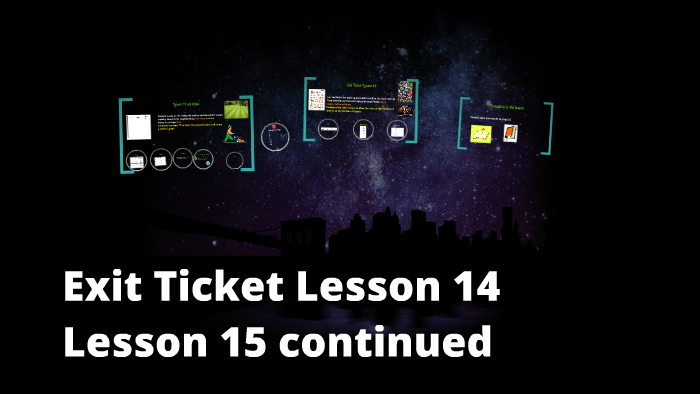 Exit Ticket/Homework Lesson 14/15 by Kaelyn James on Prezi