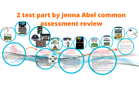 2 part test by Jenna Abel common assessment by jenna abel on Prezi
