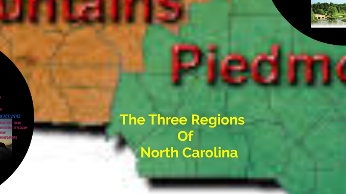 THE THREE REGIONS OF NC by jasiah Brown