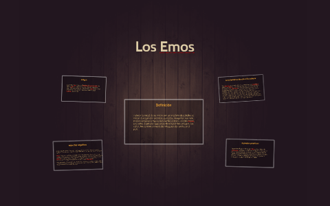 Los Emos by Sebastián Maldonado on Prezi