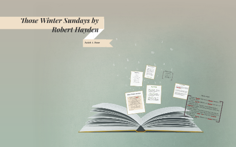 Those Winter Sundays by Robert Hayden by Isaiah Dean on Prezi