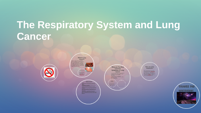 The Respiratory System and Lung Cancer by Carson Chalker