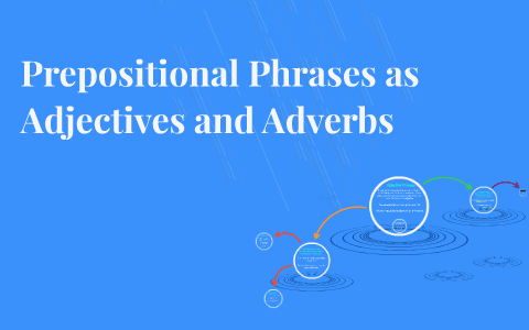 Prepositional Phrases as Adjectives and Adverbs by Crystal Carver on Prezi