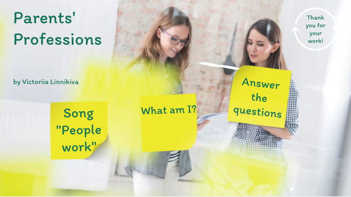 Parents' Professions by Вікторія Ліннікова on Prezi