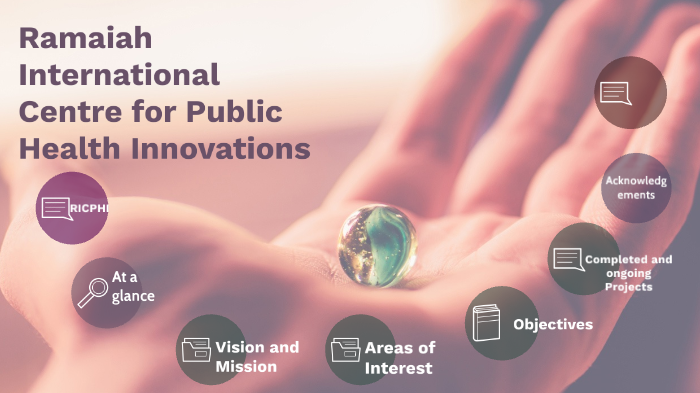 Ramaiah International Centre for Public Health Innovations by Shalini ...